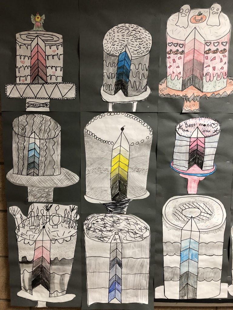 5th Grade Value Cakes – Mrs. Brown's Art Room