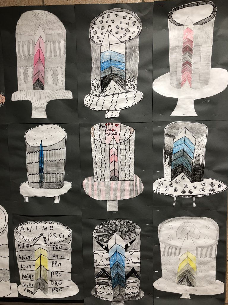 5th Grade Value Cakes – Mrs. Brown's Art Room