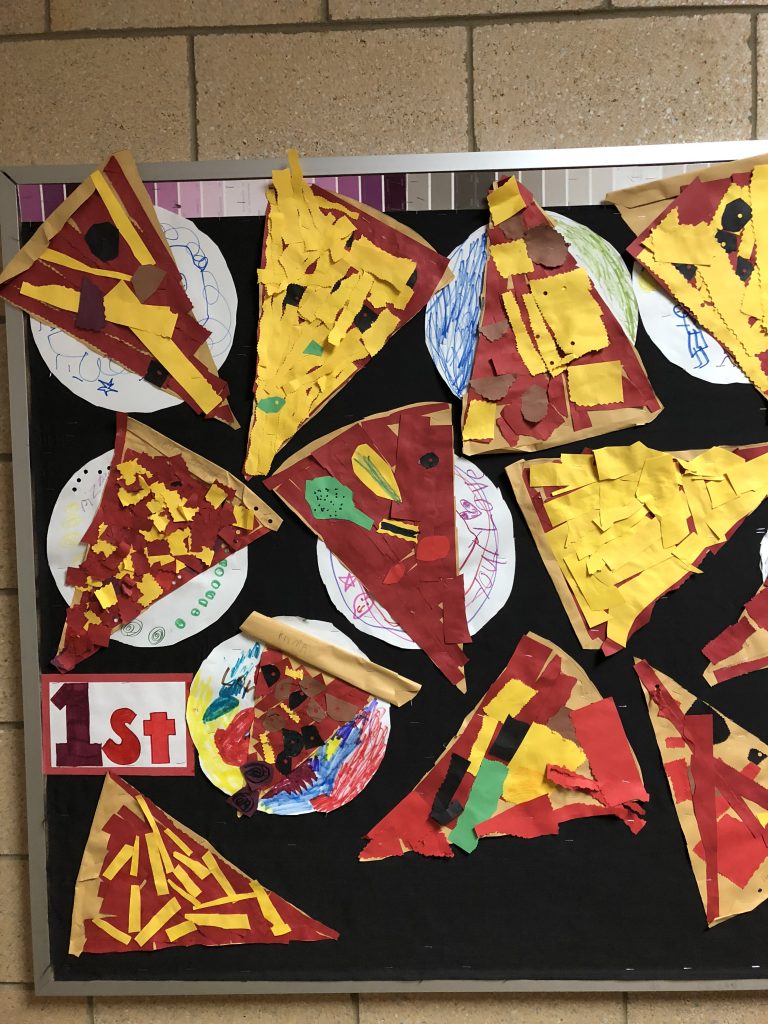 1st Grade Pizzas – Mrs. Brown's Art Room
