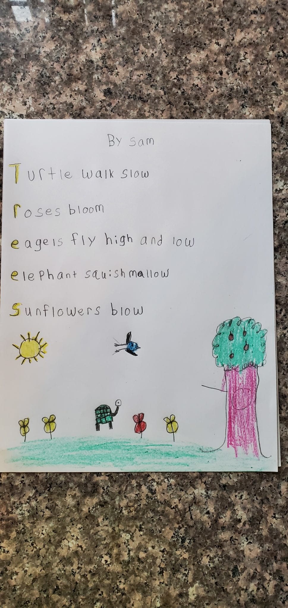 More Acrostic Poems Arrive :) « Busy Bees