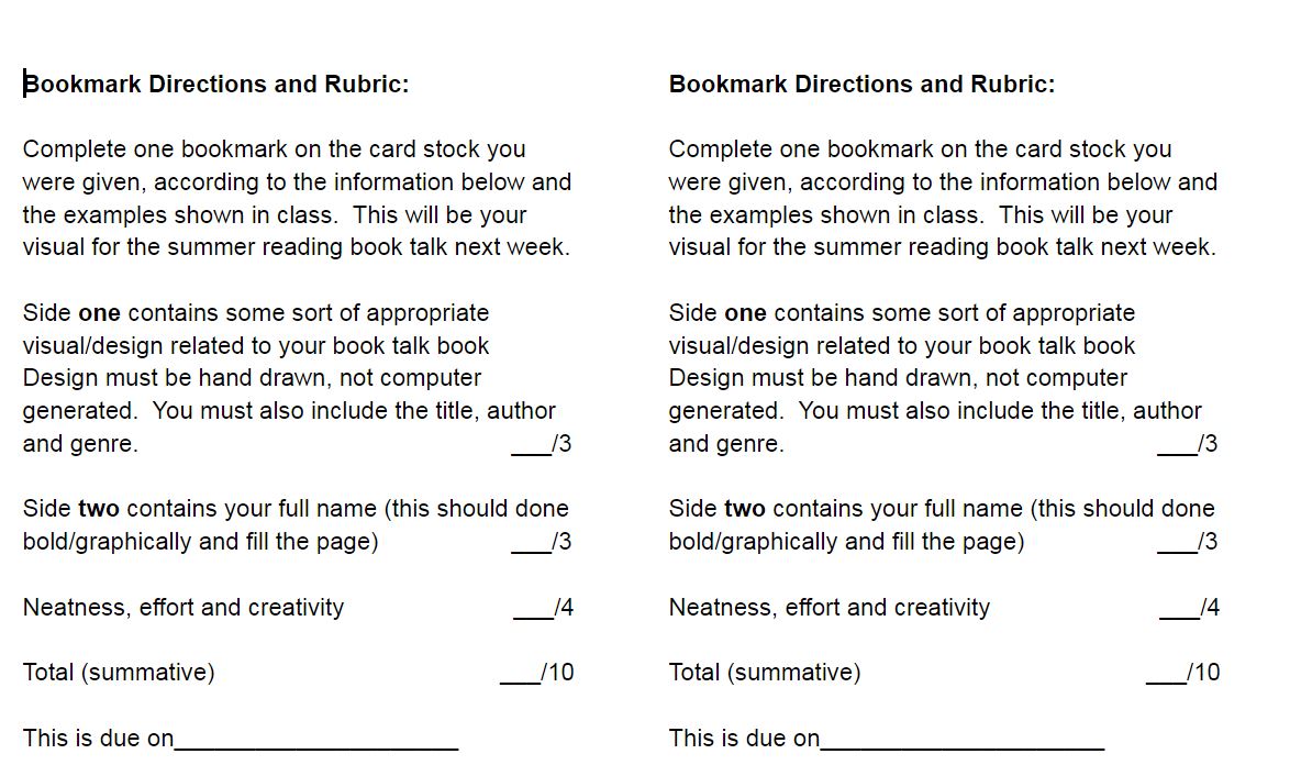 Summer Learning Part 2 | Corriveau's Class