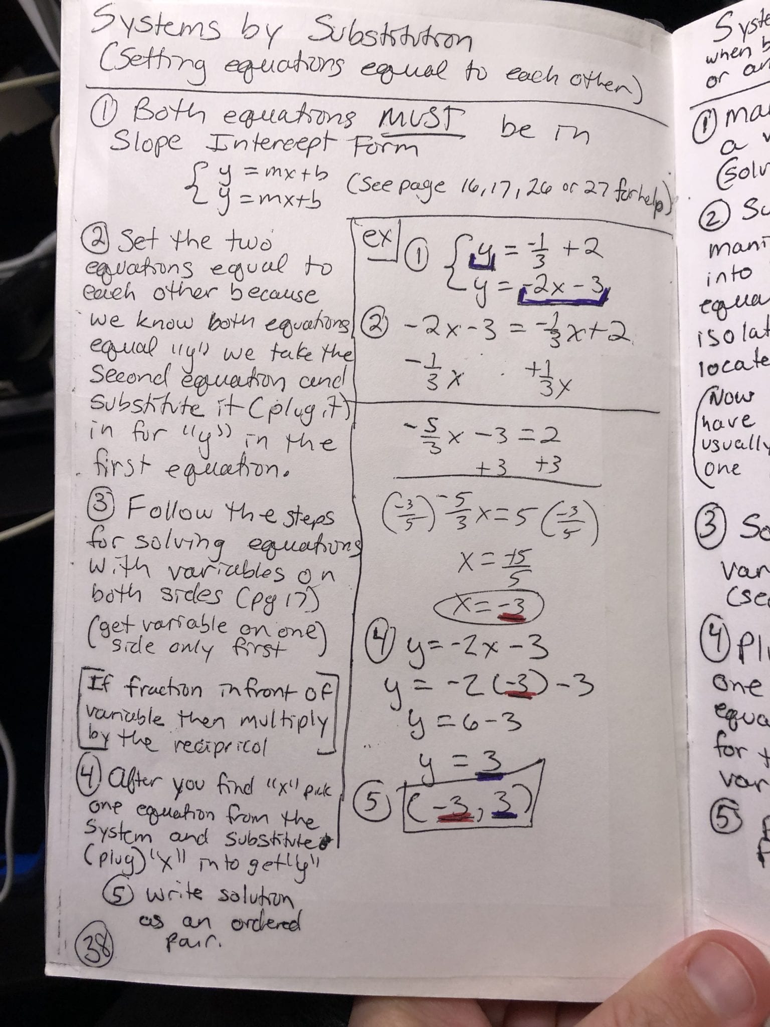 Math Rule & Reminder Book | Ms. Johnson | Page 3