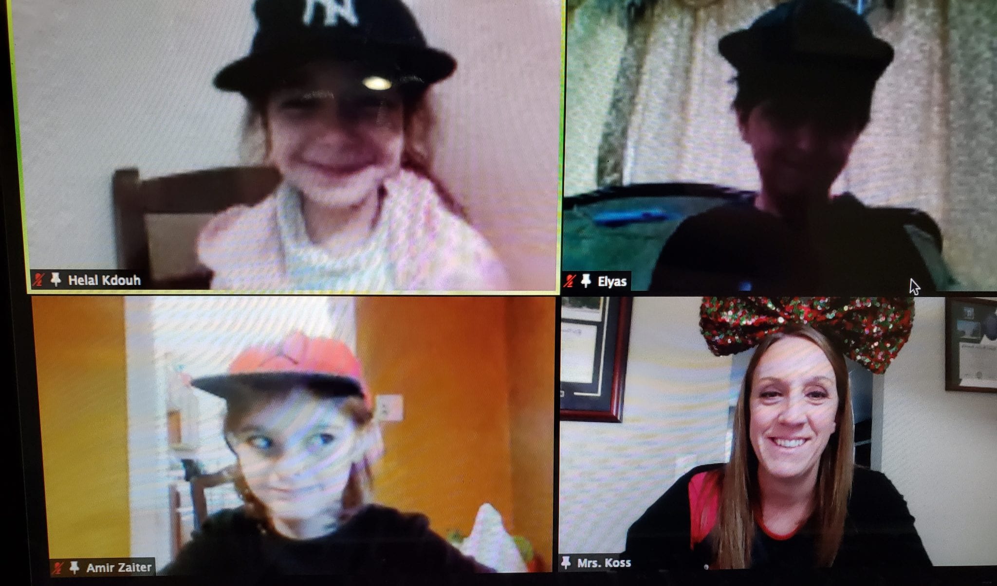 Spirit Week Day 2: Crazy headband and hat day! | Mrs. Koss's 1st Grade