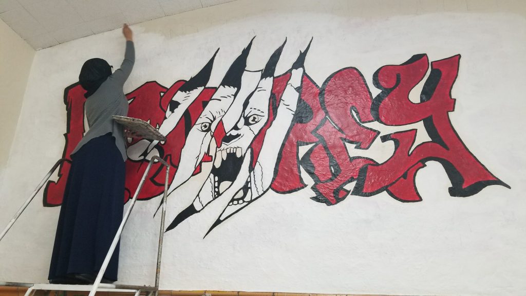 8th Grade Mural – Mrs. Kruger – Lowrey Middle School Art