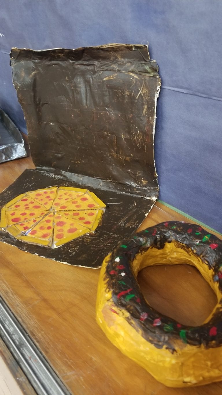 Pop Art Paper Mache – Mrs. Kruger – Lowrey Middle School Art