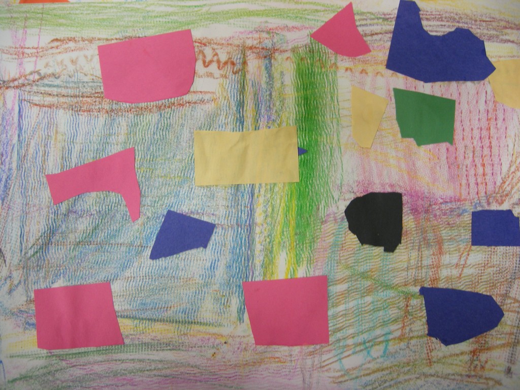 1st grade Texture Collage! | Maples Elementary K-5 Art Mrs. Briggs