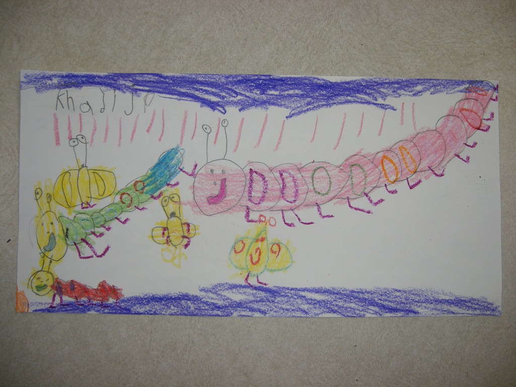Kindergarten Caterpillars! | Maples Elementary K-5 Art Mrs. Briggs