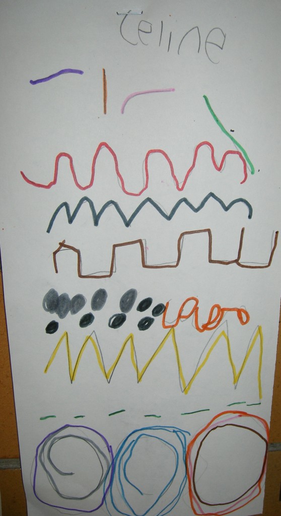 Kindergarten Lines! | Maples Elementary K-5 Art Mrs. Briggs