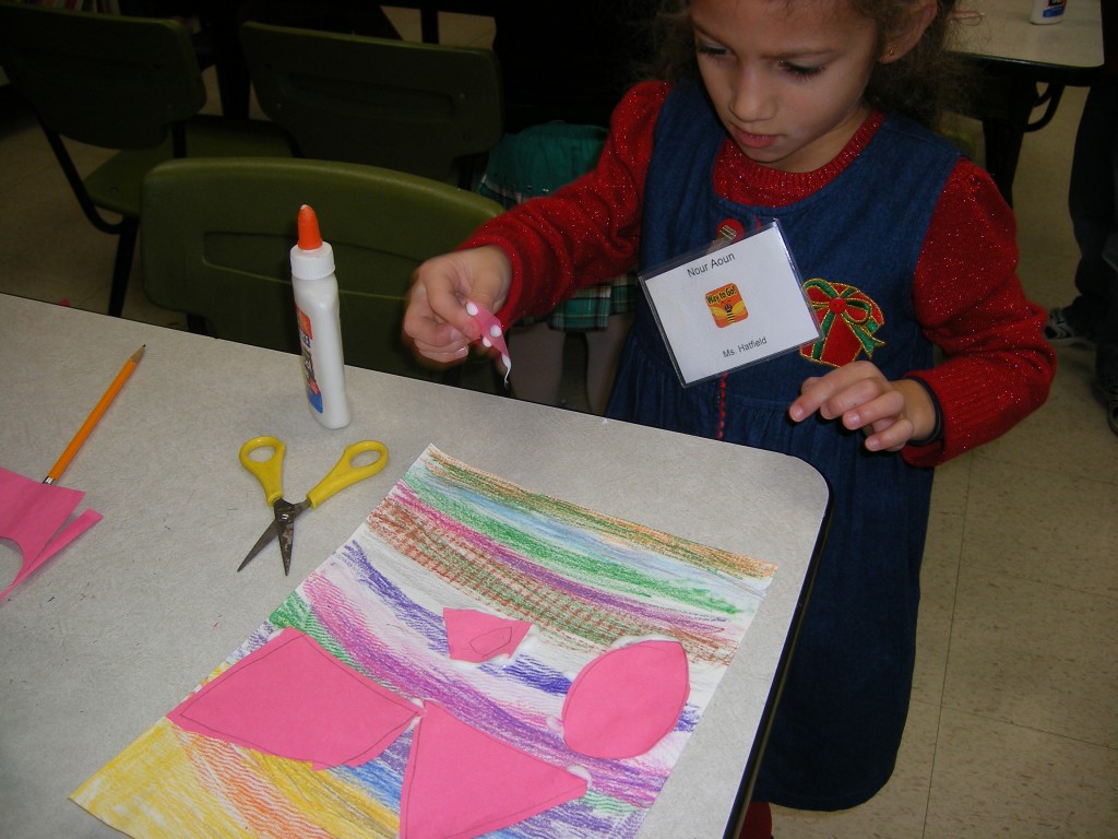 Kindergarten Texture and Shape Collages | Maples Elementary K-5 Art Mrs ...