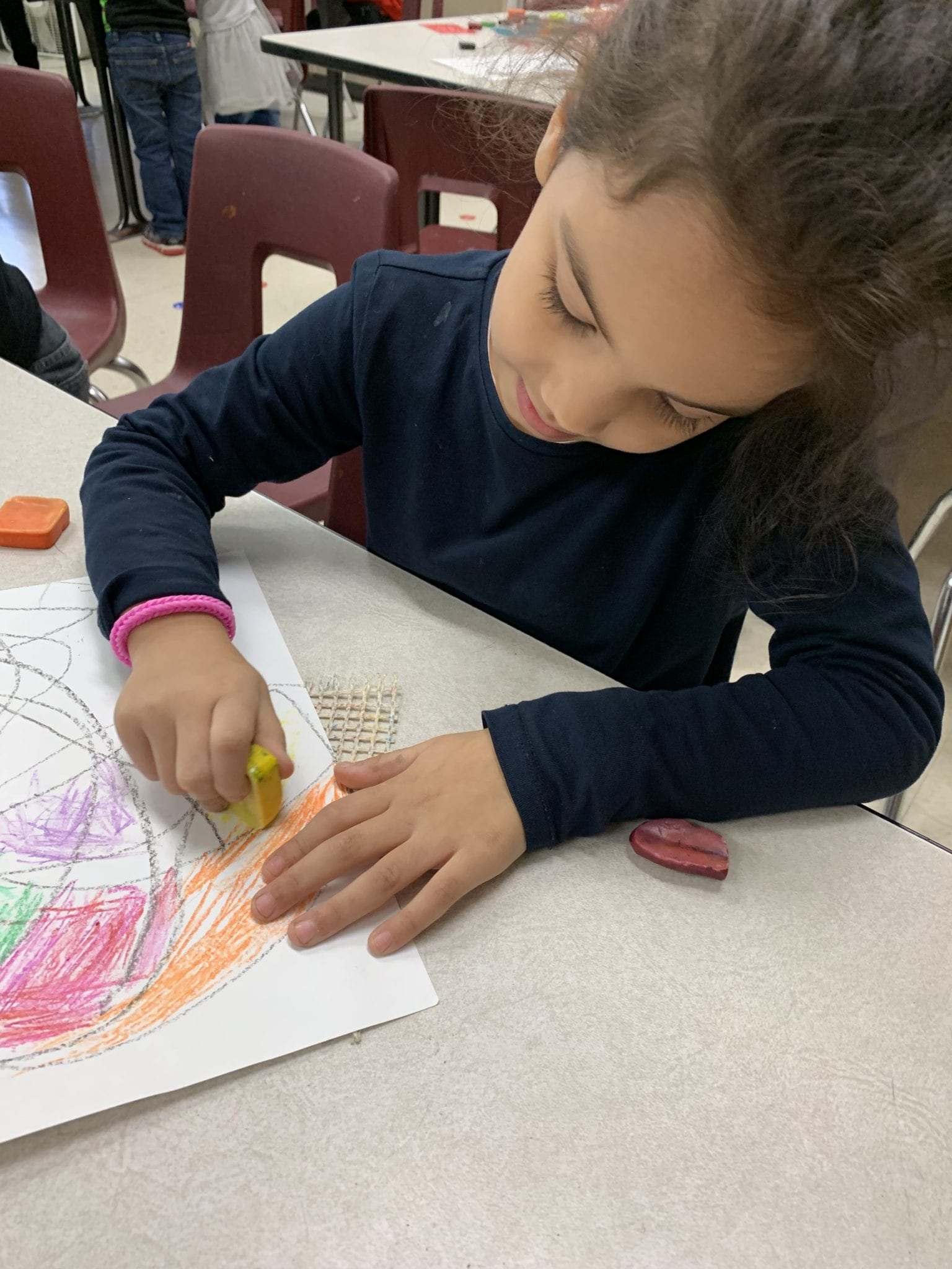 Kindergarten texture rubbings! | Maples Elementary K-5 Art Mrs. Briggs