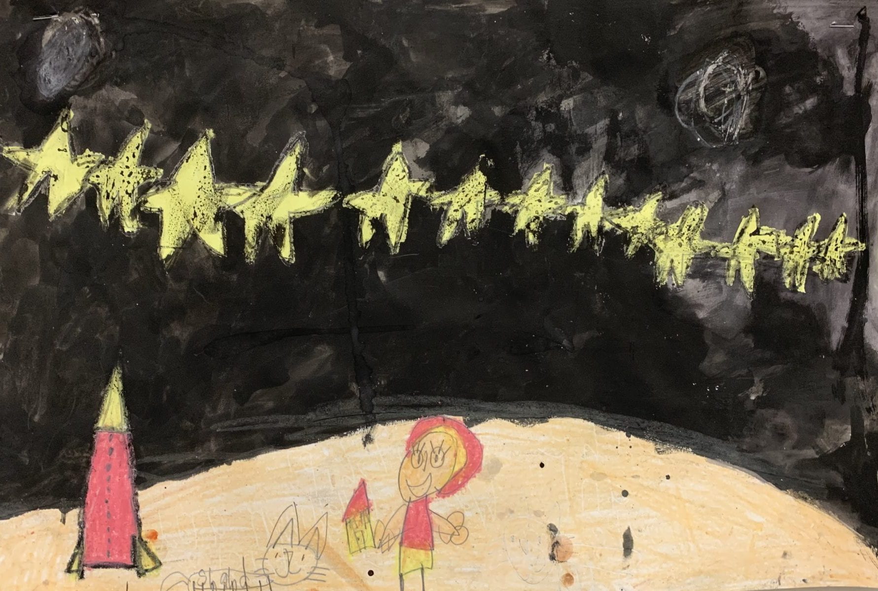 2nd grade “Life on Mars” Jon Agee | Maples Elementary K-5 Art Mrs. Briggs