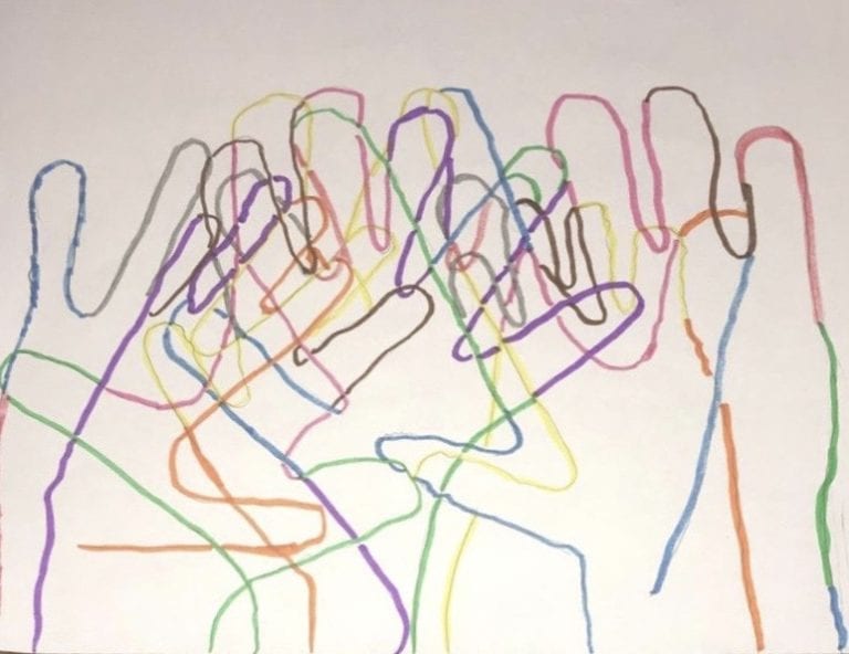Drawings of Hands during Quarantine! | Maples Elementary K-5 Art Mrs ...