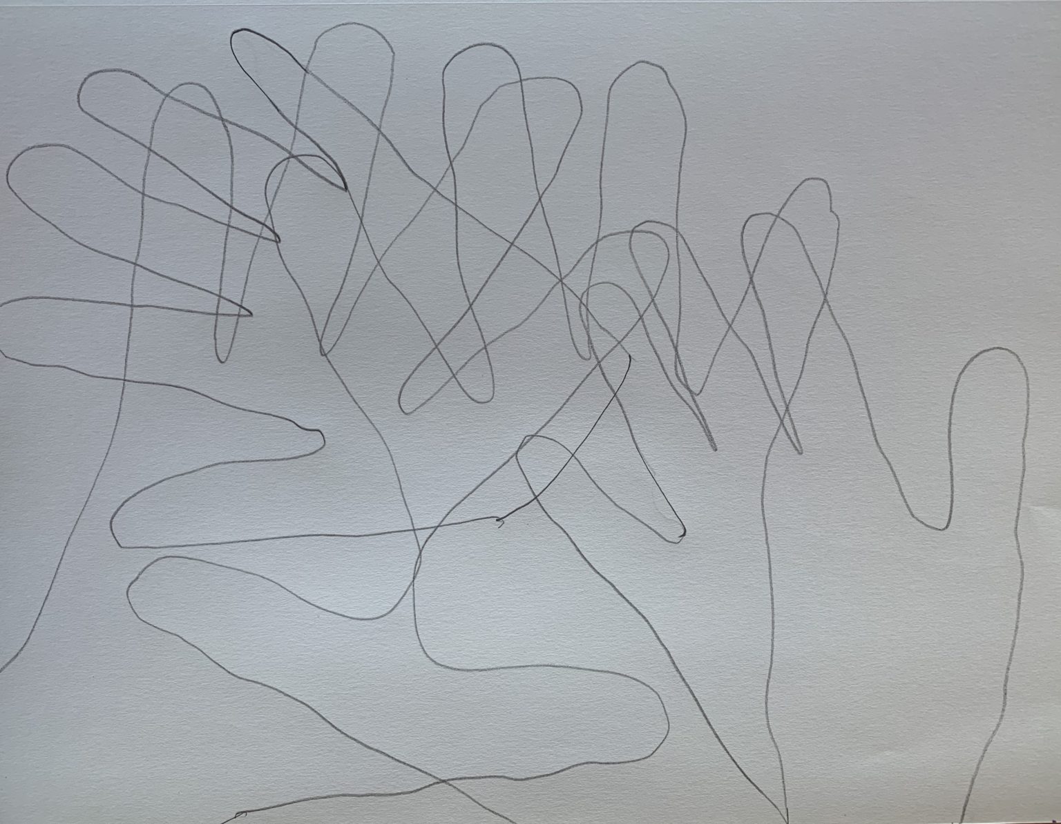 Hand Tracing During Quarantine! | Maples Elementary K-5 Art Mrs. Briggs