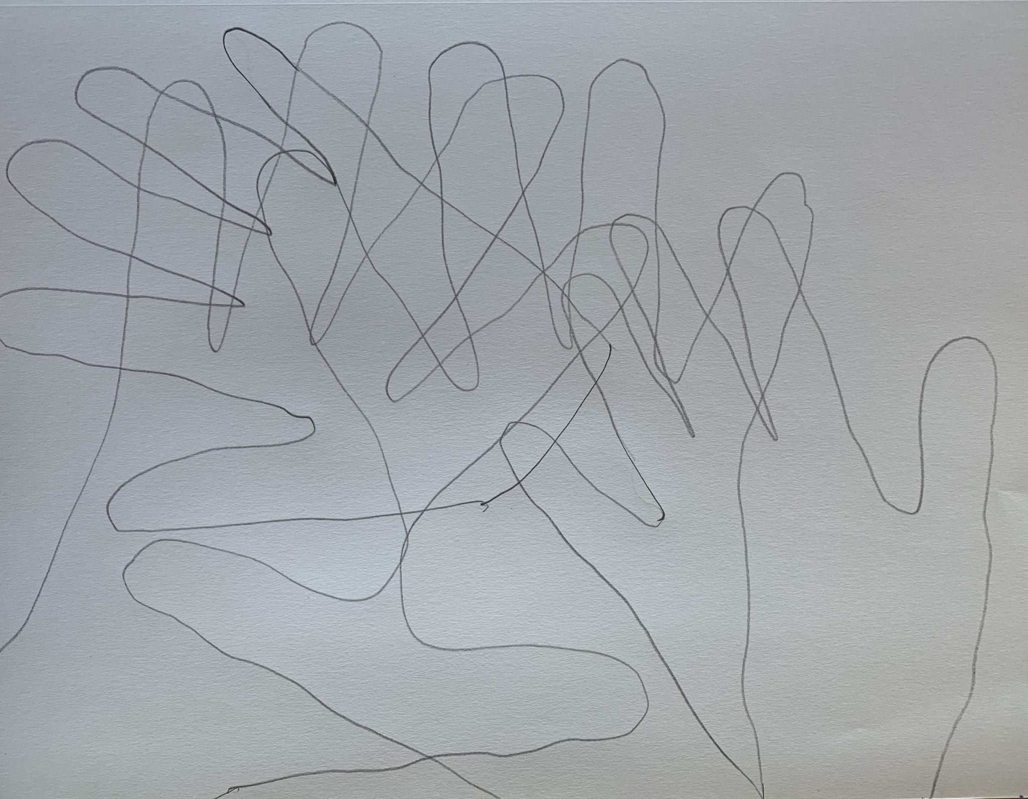 Hand Tracing During Quarantine! | Maples Elementary K-5 Art Mrs. Briggs