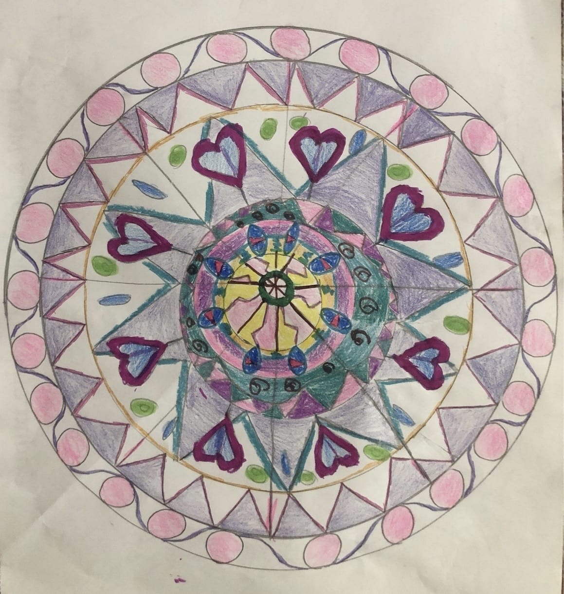 Student Mandala Drawings! | Maples Elementary K-5 Art Mrs. Briggs