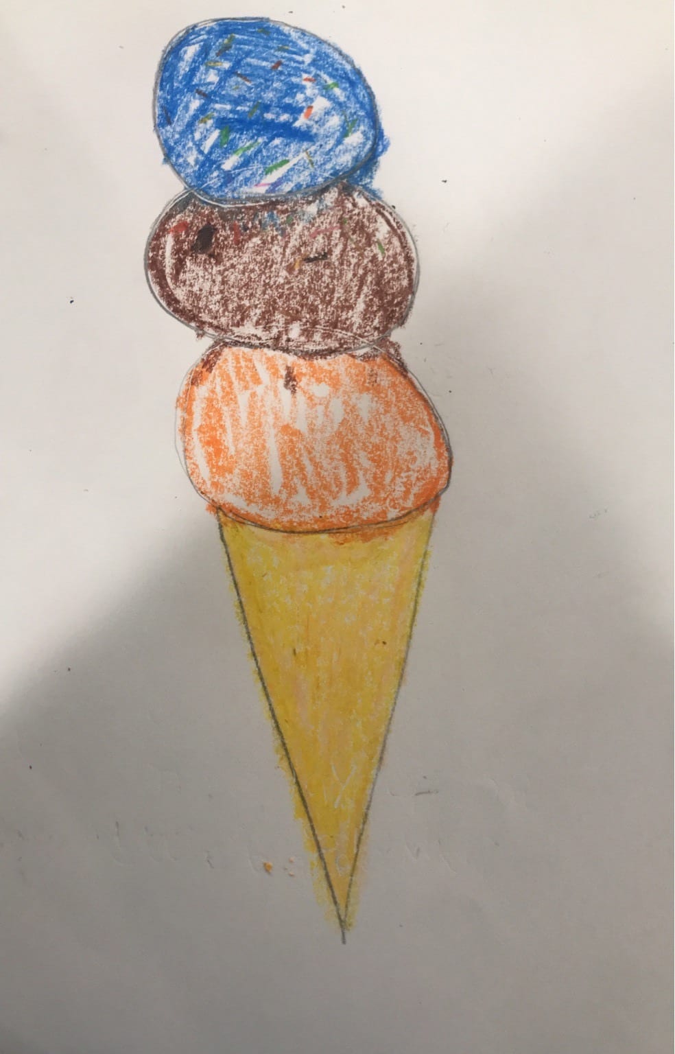 Ice Cream Cone Drawings! | Maples Elementary K-5 Art Mrs. Briggs