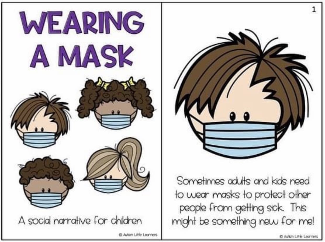 Social Story: Wearing a Mask – Mrs. Kubert's SXI Classroom