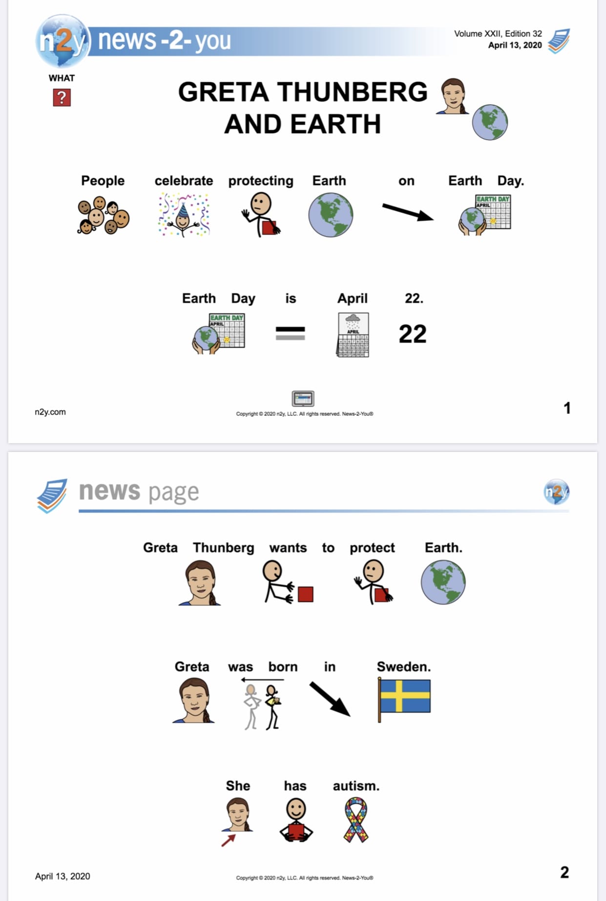 News-2-You: Greta Thunberg and Earth – Mrs. Kubert's SXI Classroom