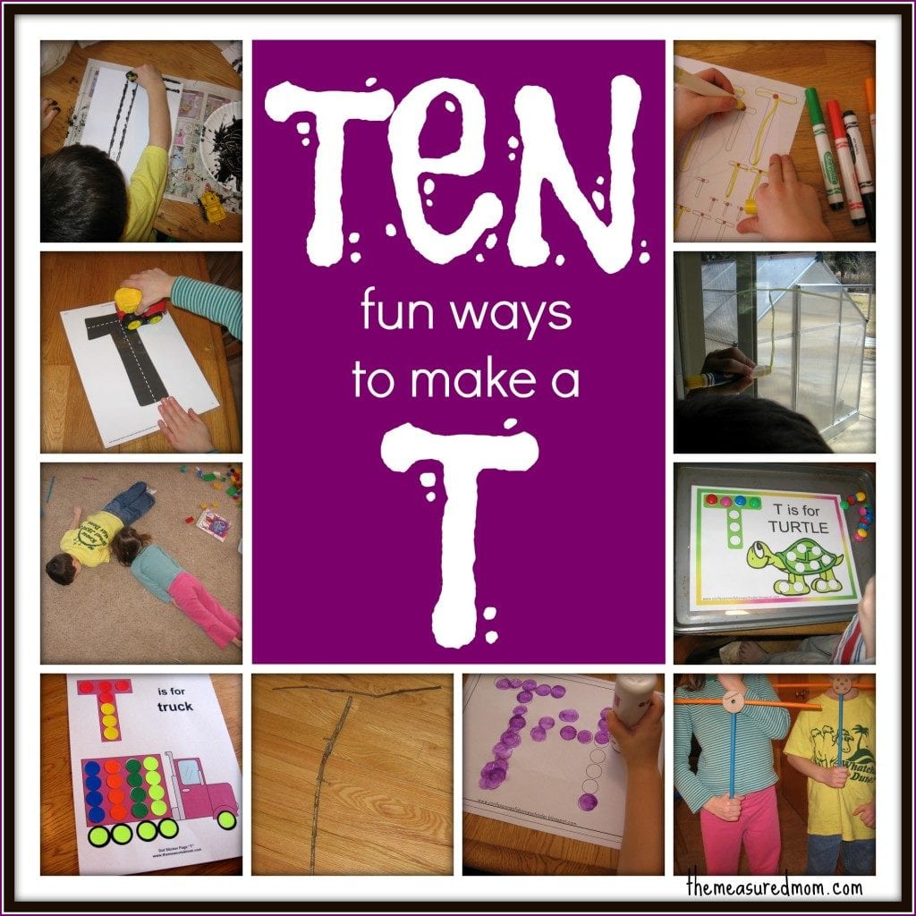 Letter Of The Week T Ms Fontana s ASD Preschool Classroom