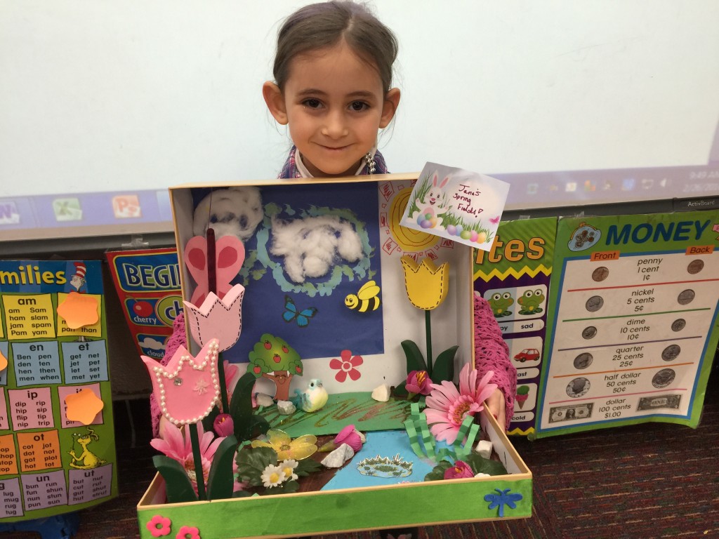 Seasons diorama | Ms. Mohamed's Kindergarten News