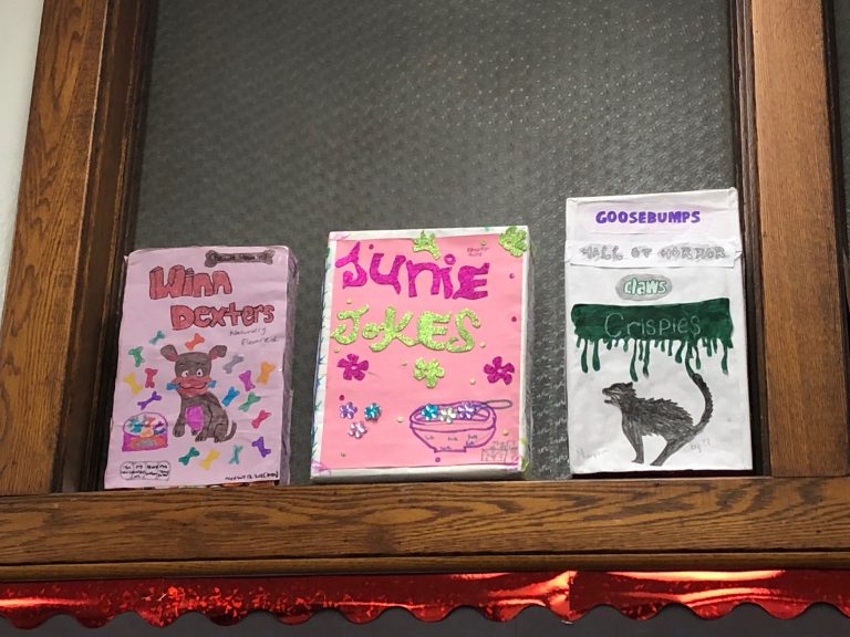 The cereal box book reports were amazing!!! | Mrs. Ramouni's 4th grade