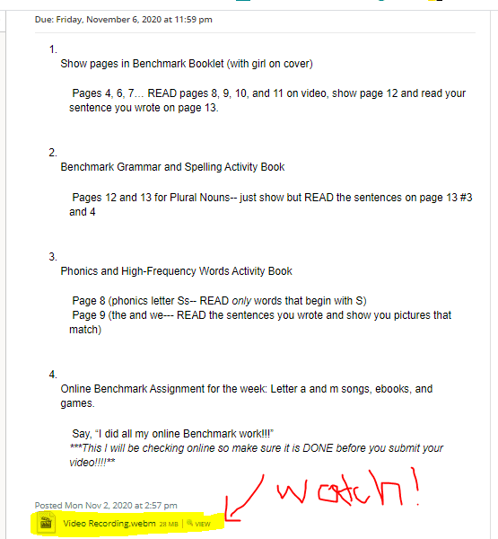 Please Do These Pages With Your Child To Include In Their NEW 