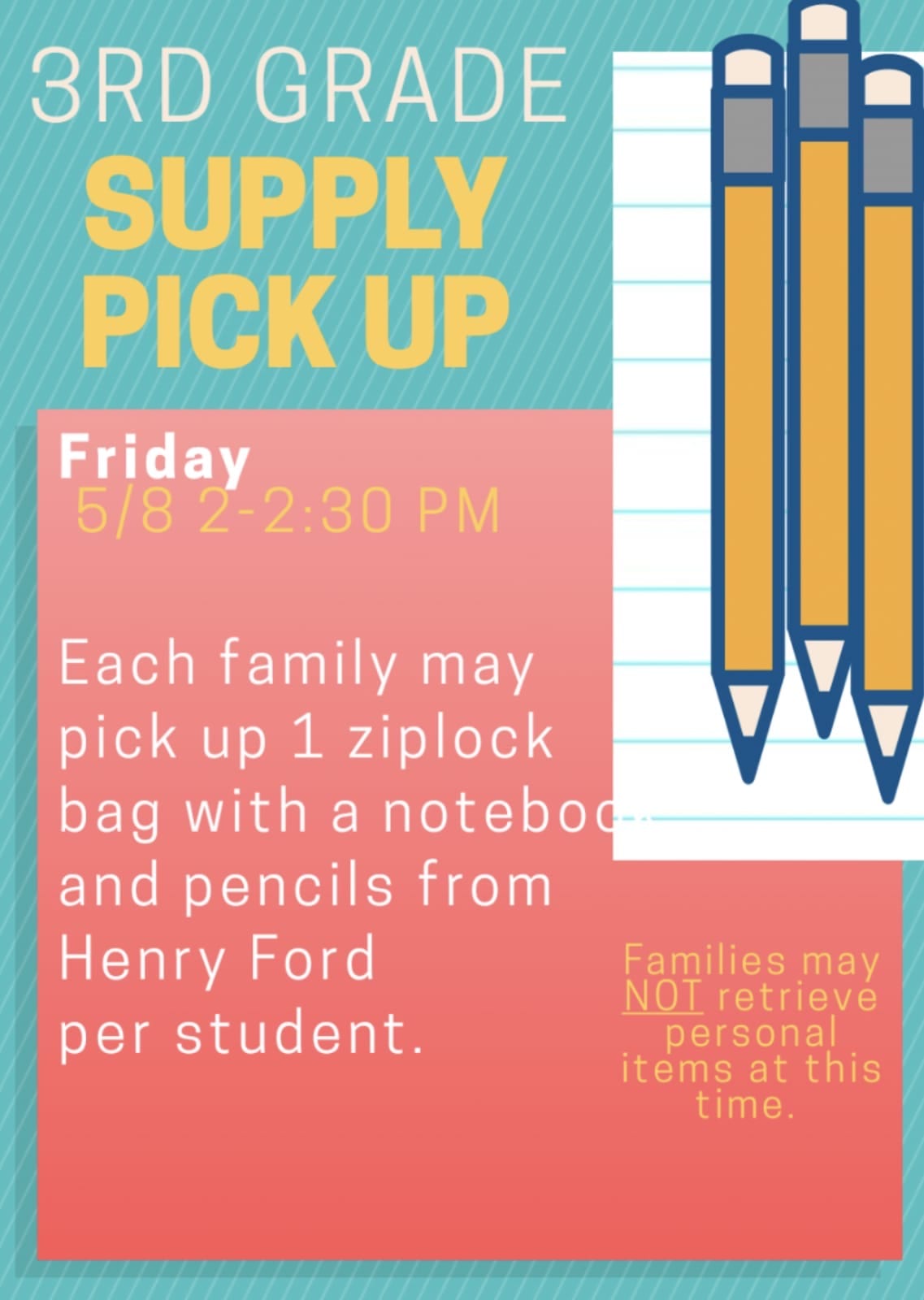 Supply Pick Up | Ms. Saab's Blog