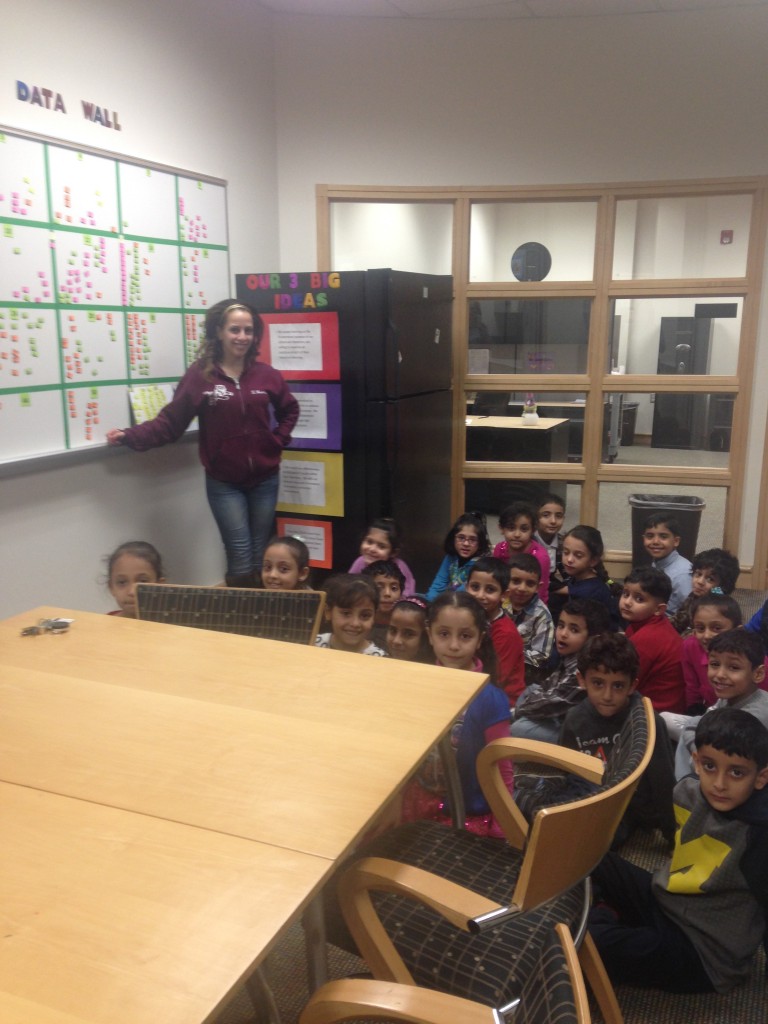 First grade students setting goals!!! | Salina Elementary School ...