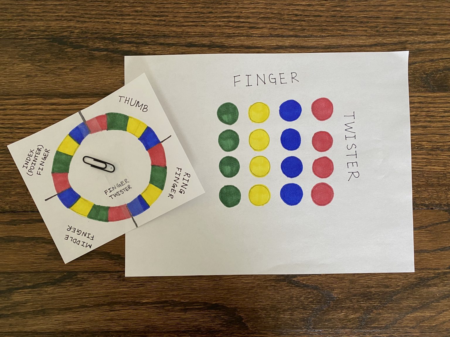 Fine Motor Friday – Finger Twister – unlocking kids’ pOTential