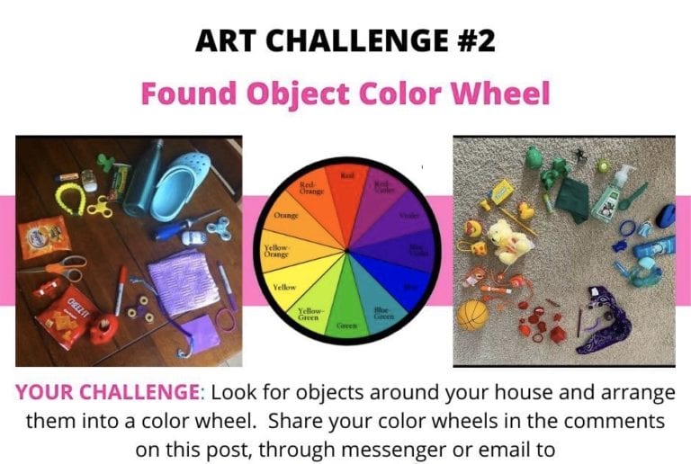Color Wheel Scavenger Hunt – Howard El. Art Studio